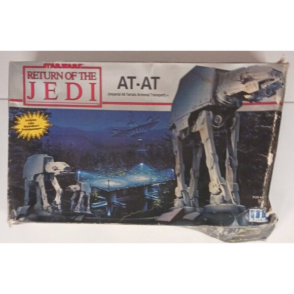 ERTL | Toys | 989 Star Wars Atat Model Return Of The Jedi Box Very Worn ...